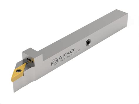 svjcr l shc s system external turning toolholders akko metal