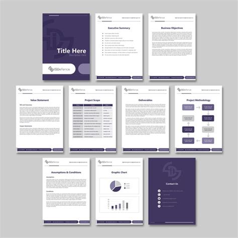 Proposal Templates For Word Proposal Templates For Word