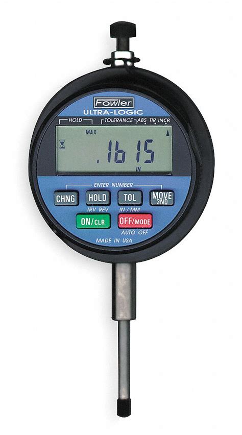 Electronic Indicator Range 0 To 1 In Resolution 00001 In Long Form