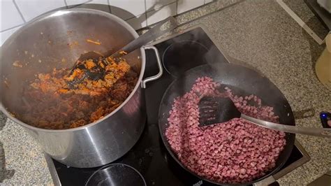 Leckere Bolognese Kochen Haltbar Machen Einkochen Vorrat Anlegen Youtube