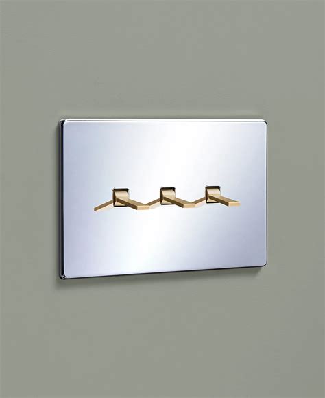 Chrome Triple Tapered Toggle Switch Dowsing Reynolds