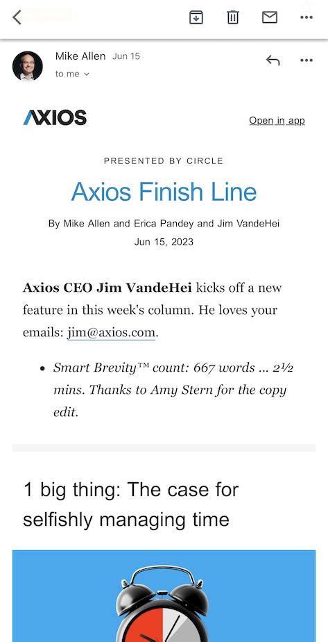 Axios Newsletters