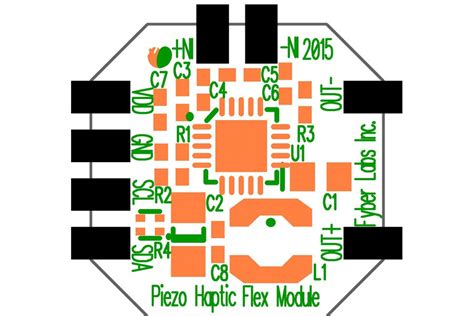 Piezo Haptic Flex Module From Fyberlabs On Tindie