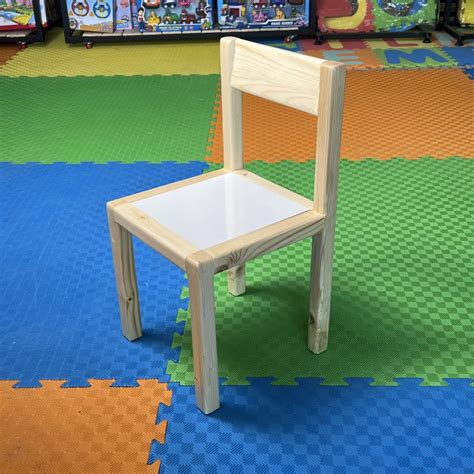 صندلی چوبی تک طرح ایکیا