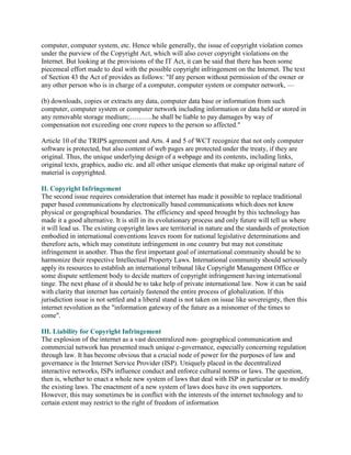 Ipr And Enforcement Mechanism DOCX Technology Computing