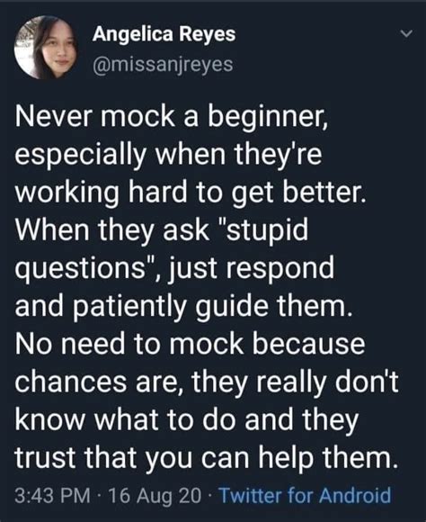 Ash Moreno On Twitter If You Dont Wanna Help Politely Decline We Were All Beginners Once 🫶