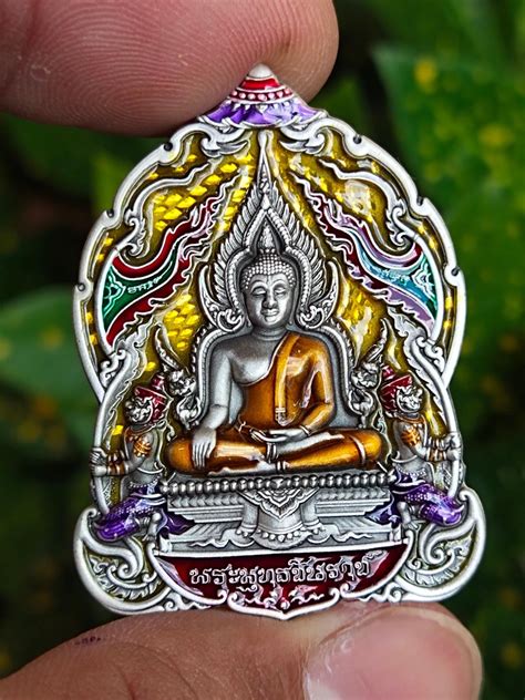 พระพุทธชินราช หลังพระพรหม หลวงพ่อพัฒน์ วัดห้วยด้วน รายการลุ้นเนื้อ รับประกันแท้100 มหามงคลเสล