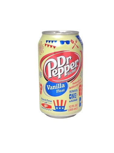 Dr Pepper Vanilla float 355ml - Sweet Taste of America | Home of ...