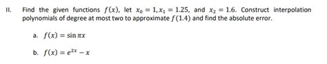 solved please use theorem 3 3 to find an error bound for