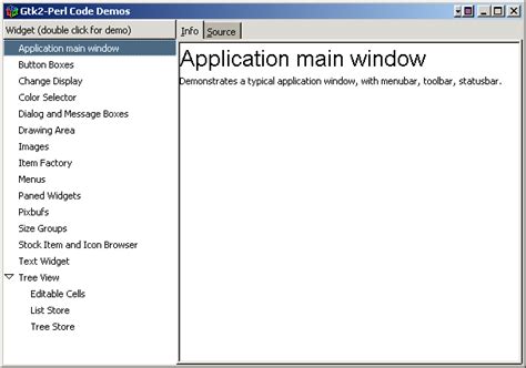 Gtk Perl