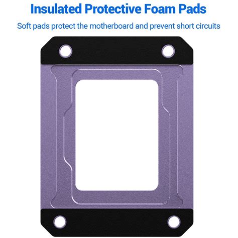 Jeyi Lga17xx Bcf Intel 12th 13th Cpu ดัดกรอบแก้ไข Cpu อลูมิเนียมคงที่ Backplane Cpu Cooler บน