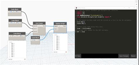 List GetItemAtIndex By Python Developers Dynamo