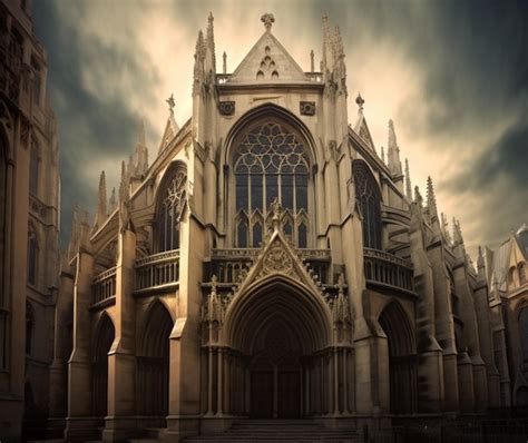 Premium Ai Image Gothic Architecture