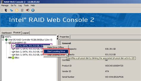 Raid Web Console