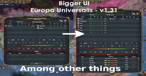 Bigger Ui Paradox Mods