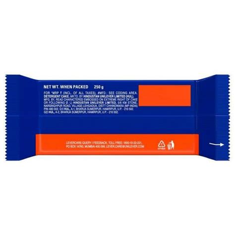 Surf Excel Detergent Bar 250 G Jiomart