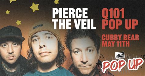 Q101 On Twitter 🚨 Pierce The Veil Are Coming To Chicago For A Free