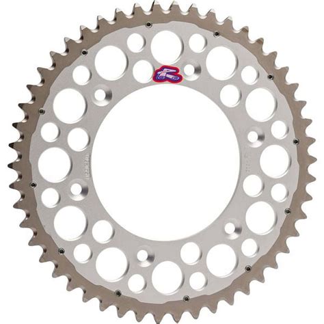 Renthal Twinring Rear Sprocket Silver 52 Tooth 1500 520 52gpsi