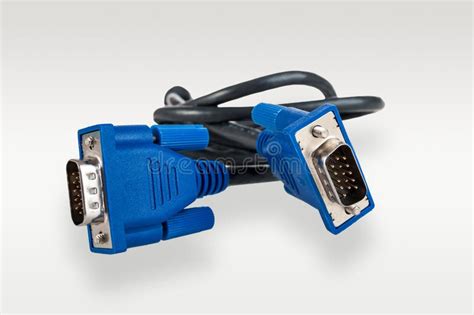 Vga Analog Video Cable For Connecting An External Tv Screen Monitor To
