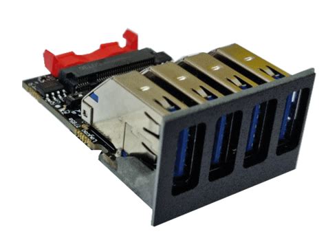 Tel With 4 X Usb 3 1 Type A Ports For Tensor Compulab Edge Computing