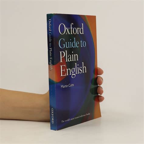 Oxford Guide To Plain English Cutts Martin Knihobot Cz