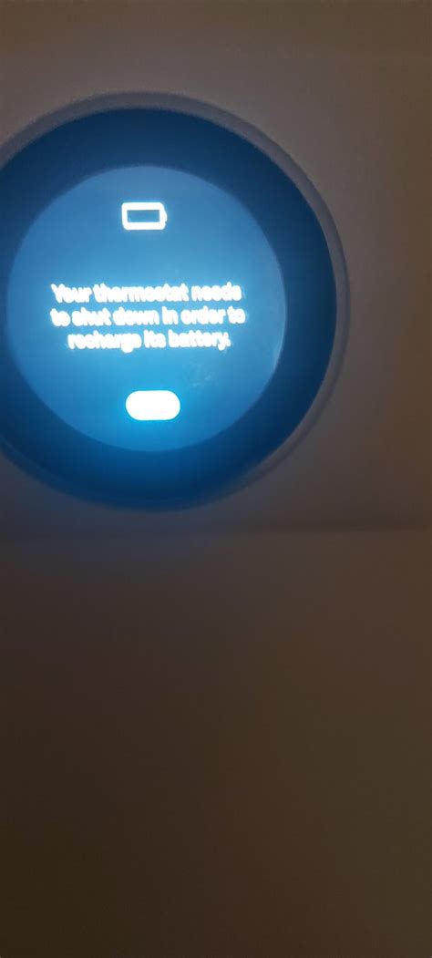 nest h72 error message no power r nest