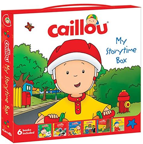 Caillou My Storytime Box Boxed Set Boxset Nadeau Nicole Johnson