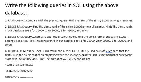 Solved Figure 36 One Possible Database State For The