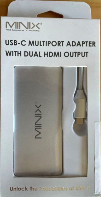 Minix Neo C Plus USB C Multiport Adapter Neu und originalverpackt in Genestrerio für CHF 42