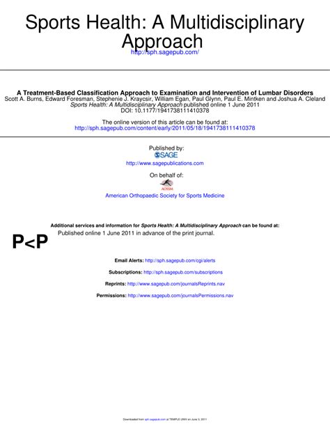 Pdf A Treatment Based Classification Approach To Examination And