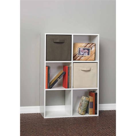 Kyna Turner Closetmaid 6 Cube Organizer White