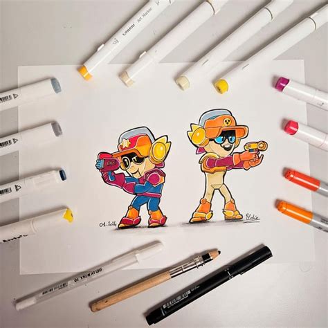 Larry And Lawrie Fanart Rbrawlstars