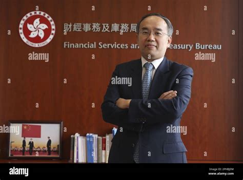 Secretary For Financial Services And The Treasury Christopher Hui Ching Yu At Central Government
