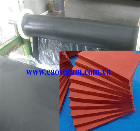 Silicon xốp đỏ silicon chịu nhiệt