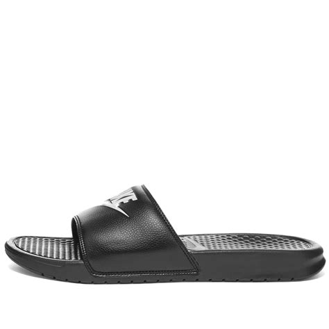 Nike Benassi Jdi Black And White End Gb