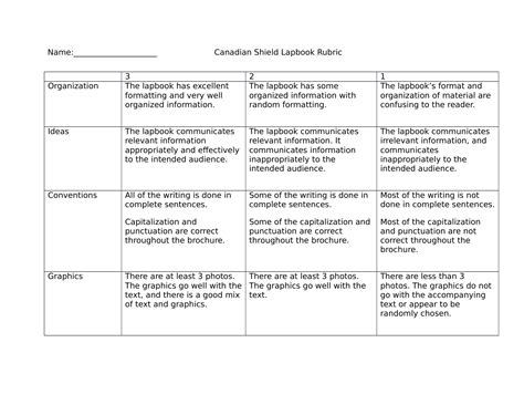 Social Lapbook Project Rubric By Wpearcey · Ninja Plans Worksheets