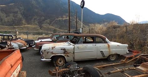Check Out This Collection Of Abandoned Classic Cars With A Serious