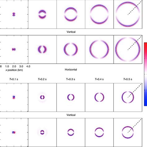 Snapshots Of Wave Propagation In A Viscoelastic Medium With Strong Download Scientific Diagram