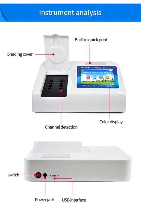 Latest Pesticide Residue Detector Vegetable Pesticide Tester Pesticide Detection Instrument