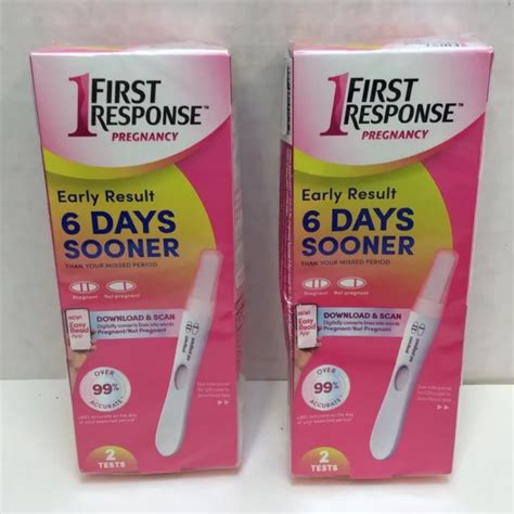 First Response Early Result Pregnancy Test Analog 4 Ct Master
