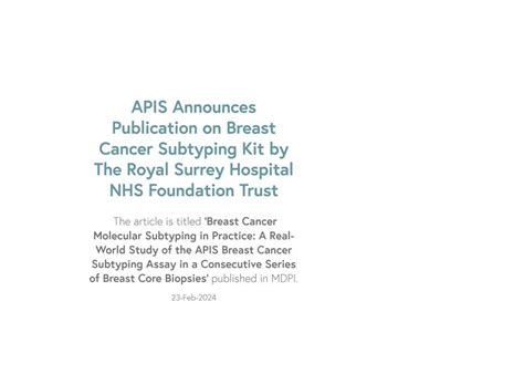 Vision — Apis Assay Technologies Ltd