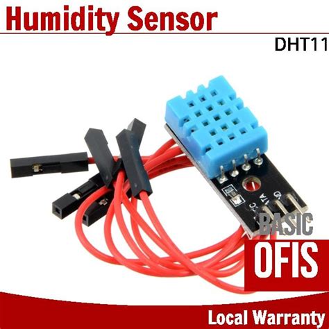 Arduino Dht11 Temperature And Humidity Sensor Shopee Singapore