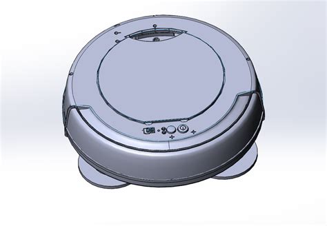 家用玻璃擦洗机器人设计 清洗清洁作业（三维sw模型 Cad图纸 说明书） Solidworks 2020 模型图纸下载 懒石网