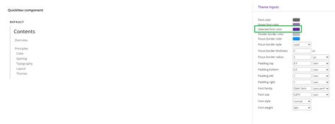 Added Default Theme Inputs In Theme Page For Quicknav By Lisa159 · Pull Request 1397 · Dxc