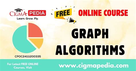 Graph Algorithms Free Online Course Cigma Pedia
