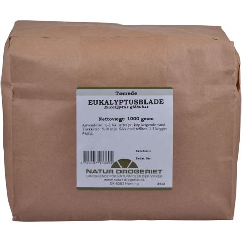 桉树叶 1000 克 Eukalyptusblade 1000g 草药 产品 natur drogeriet