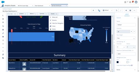 einstein analytics dashboard pages analytics dashboard analytics