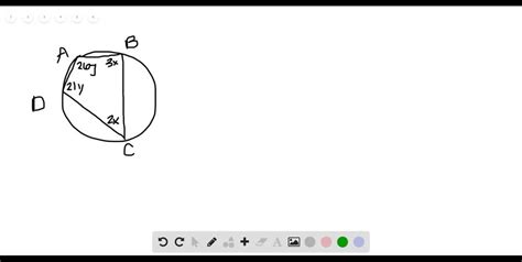 Mathematical Connections In Exercises 1921 Find The Values Of X And Y
