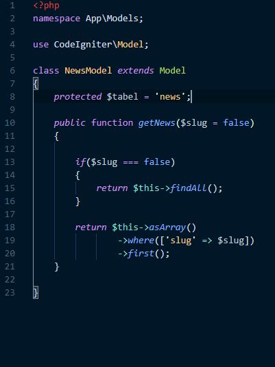 How Do I Connect My Database In A Model File Im A Complete Ci4 Beginner And For The Life Of