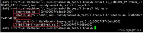 Gcc制作动态库加载提示“main Error While Loading Shared Libraries Libcalsso